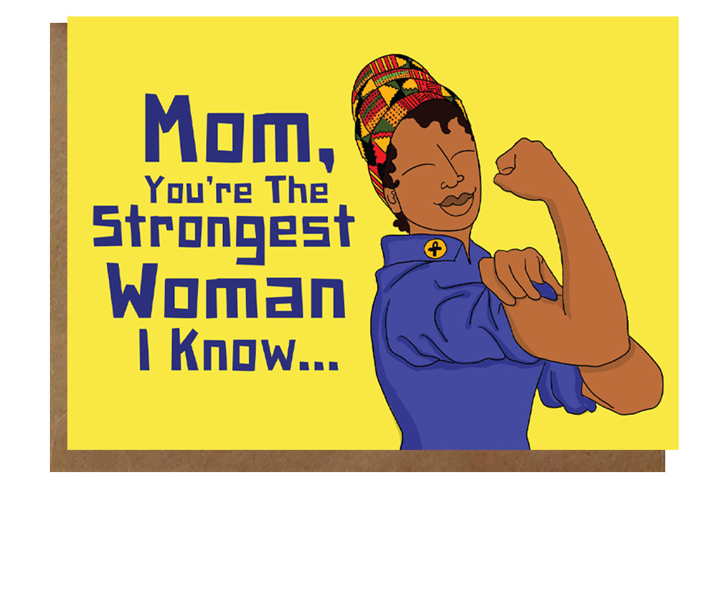 Rebbie The Riveter Card – Harlan Ruby LLC + Vroom Vroom Balloon™