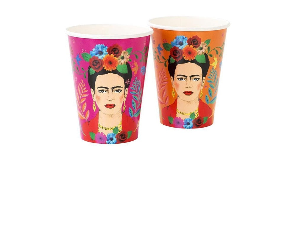 Boho Frida Kahlo™ Cups – Harlan Ruby LLC dba Mon Bon Chiffon